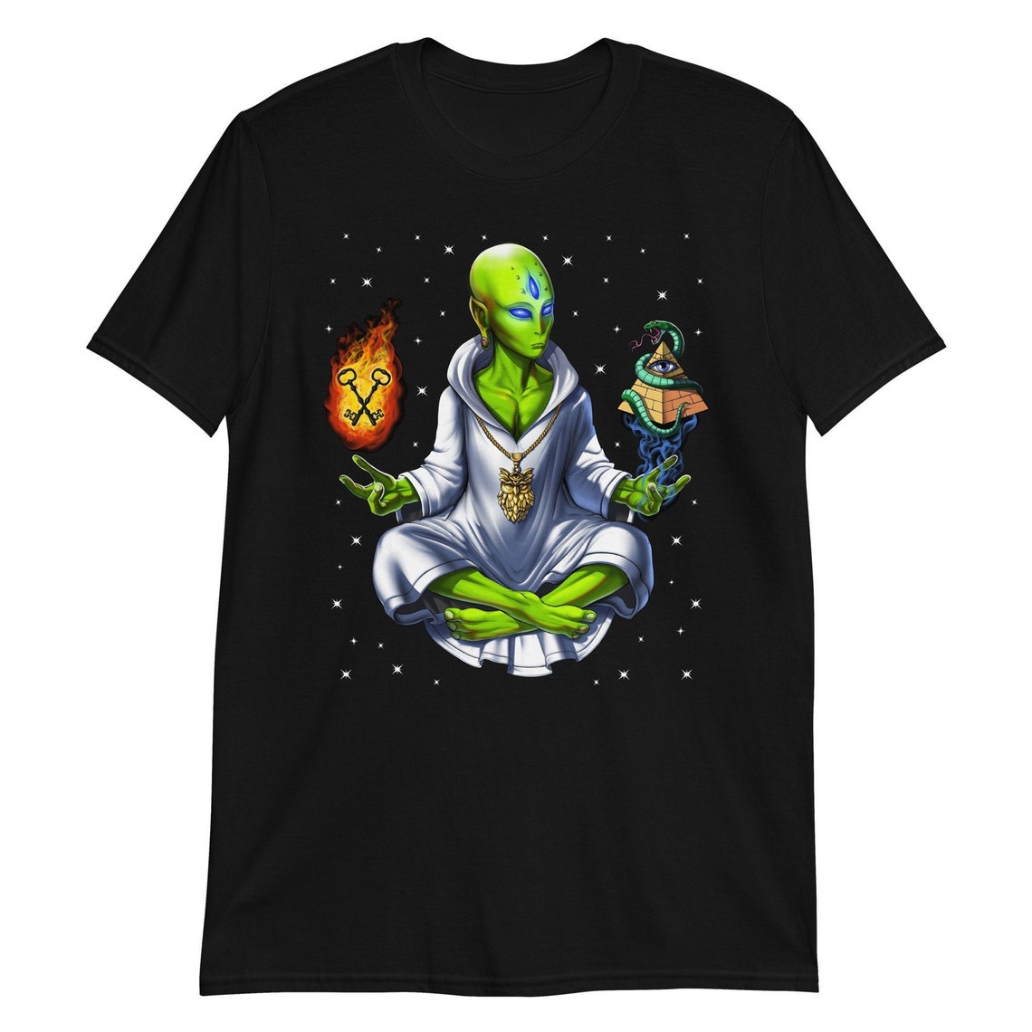 Illuminati Alien Shirt, Conspiracy Theories Tee, Masonic Shirt ...