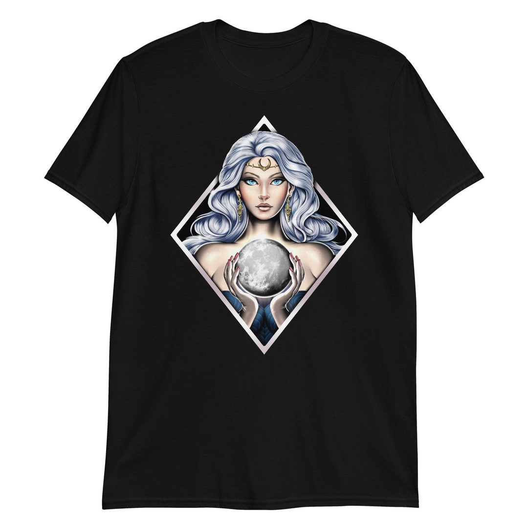Moon Goddess Nyx Shirt, Greek Mythology Shirt, Ancient Greece Tee ...