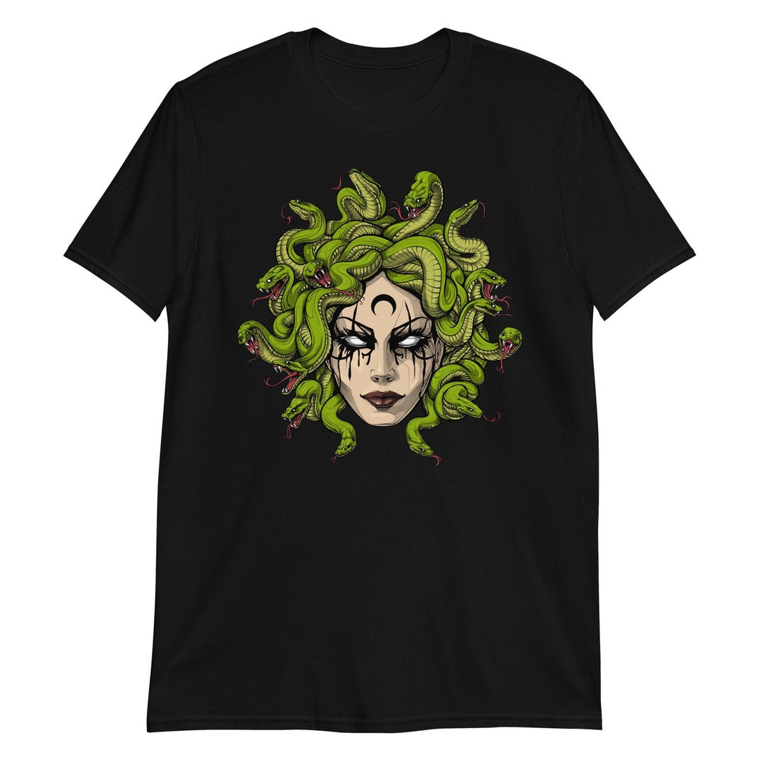 Medusa T-shirt, Greek Mythology Shirt, Greek Goddess Tee, Medusa ...
