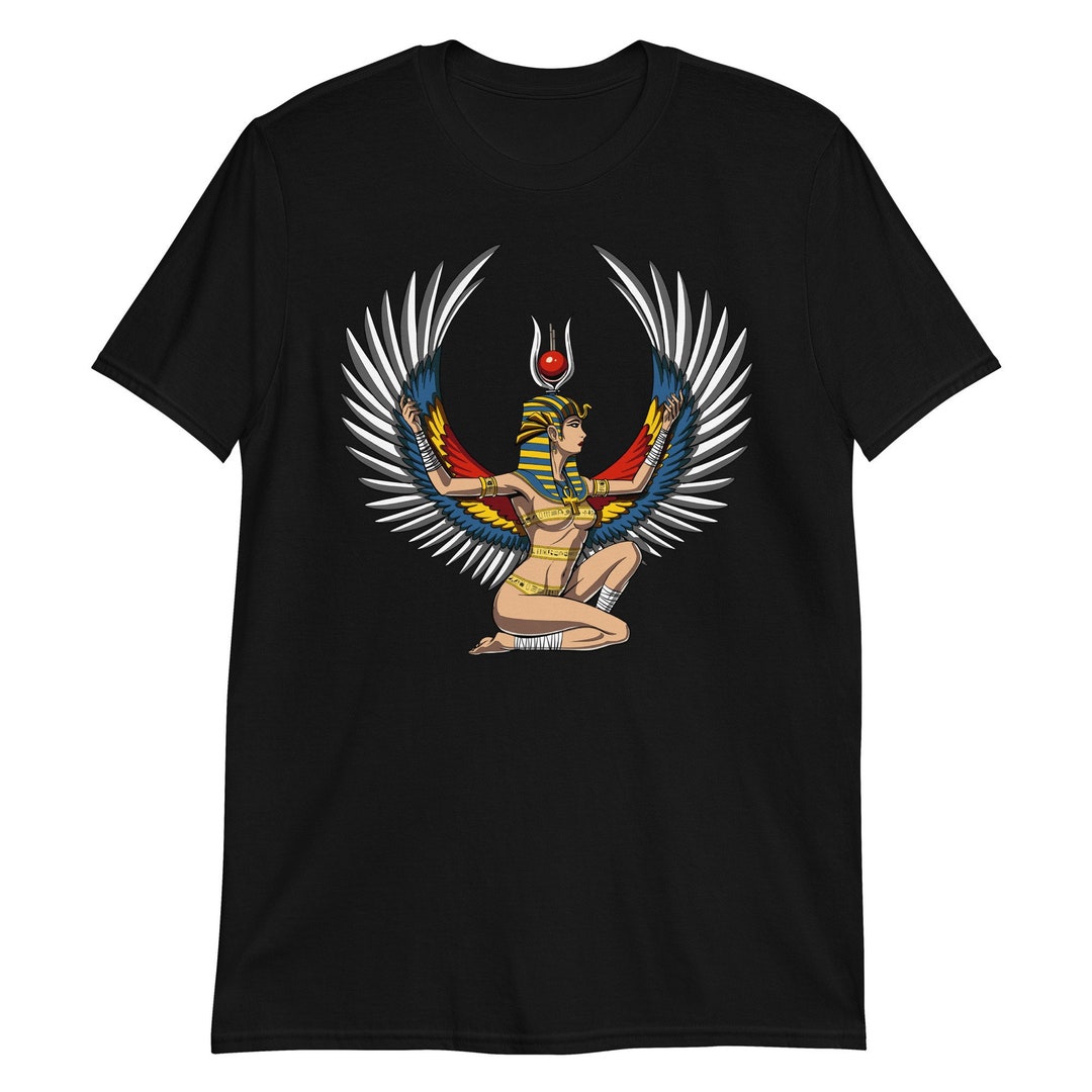 Egyptian Mythology Goddess Isis T-shirt, Egyptian Queen Tee, Ancient ...