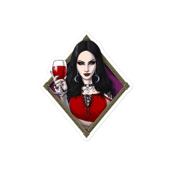 Goth Alien Gothic Witch Sticker Wiccan Occult Witchcraft | Etsy