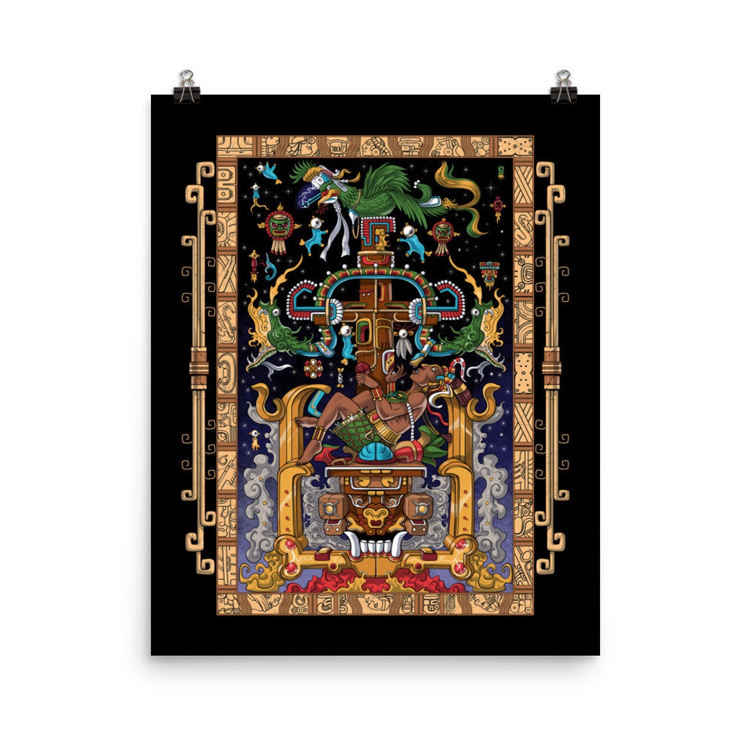 Pakal Astronaut Symbols