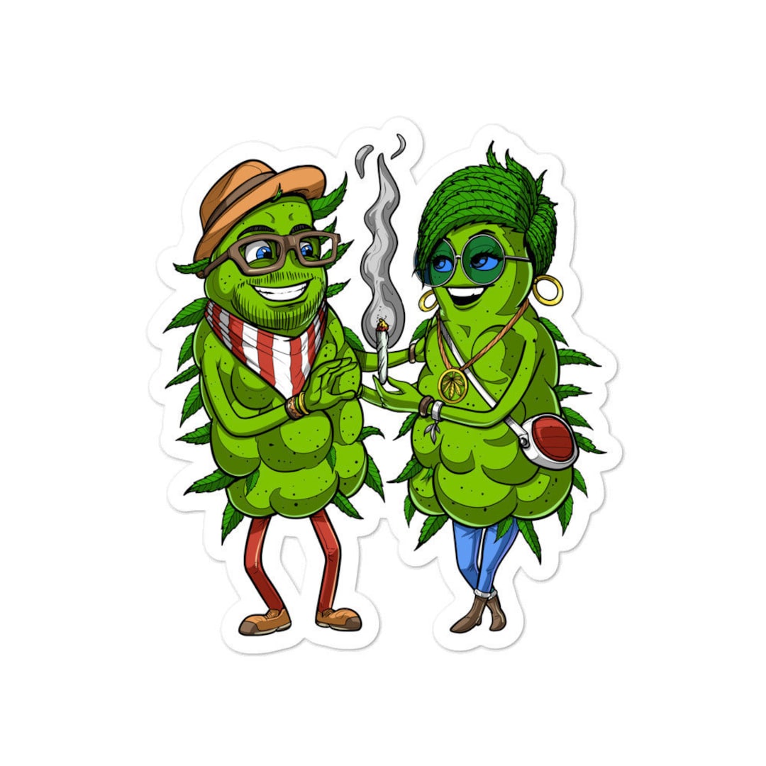 Funny Weed Cartoon Characters