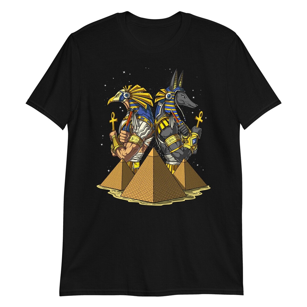 Egyptian Mythology Gods Shirt, Anubis Shirt, Eye of Horus T-shirt ...