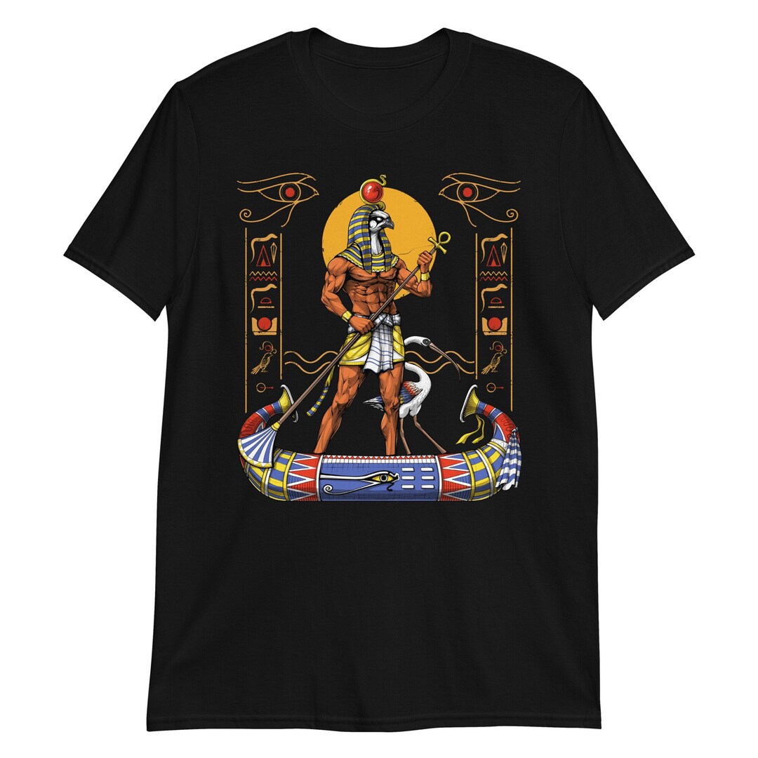 Egyptian God Ra Shirt, Eye of Horus Shirt, Egyptian Mythology Tee ...