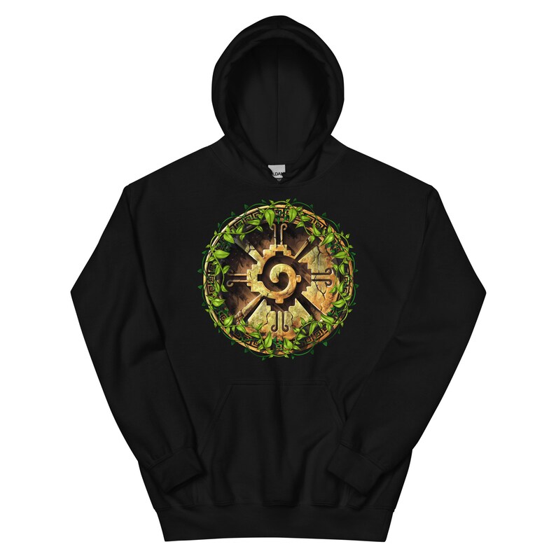 Aztec Symbol Hoodie, Mayan Symbol Hoodie, Ancient Aztec Hoodie, Aztec ...