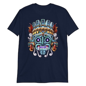 Aztec God Tlaloc T-shirt, Aztec Mythology Shirt, Aztec Gods Tee ...