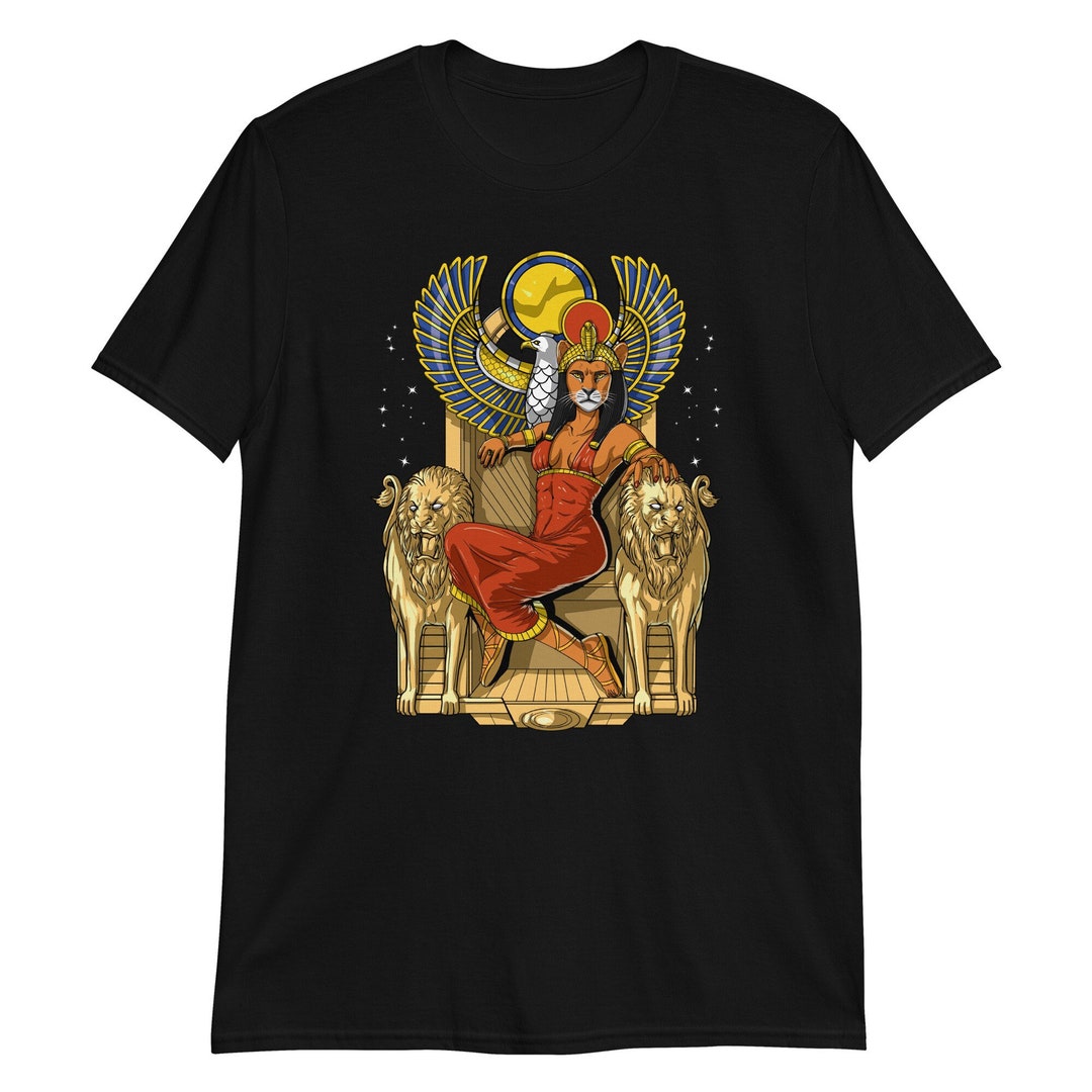 Sekhmet Egyptian Goddess T-shirt, Ancient Egyptian God Tee, Egyptian ...