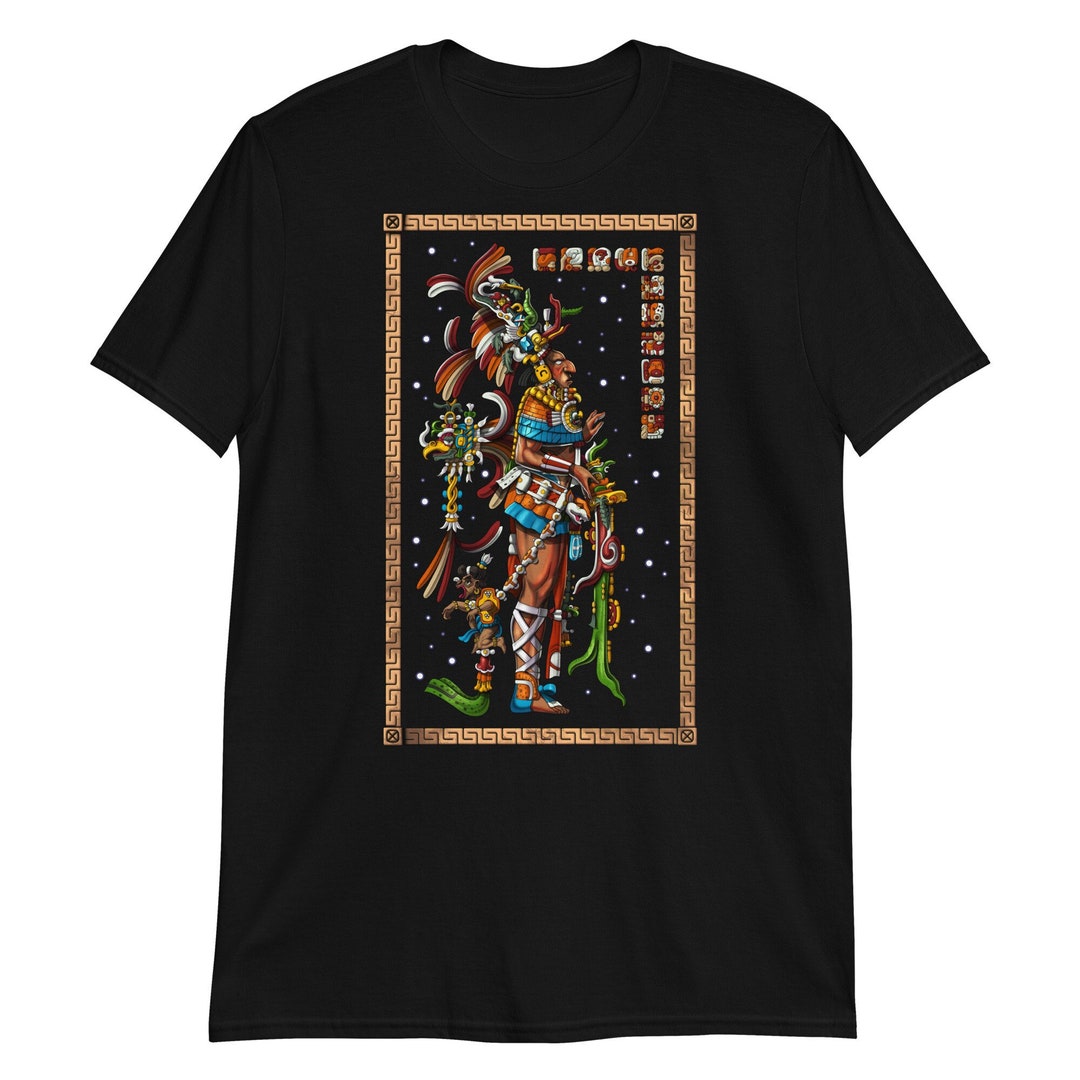 Mayan King Chan Bahlum Shirt, Ancient Maya Civilization Shirt, Native ...