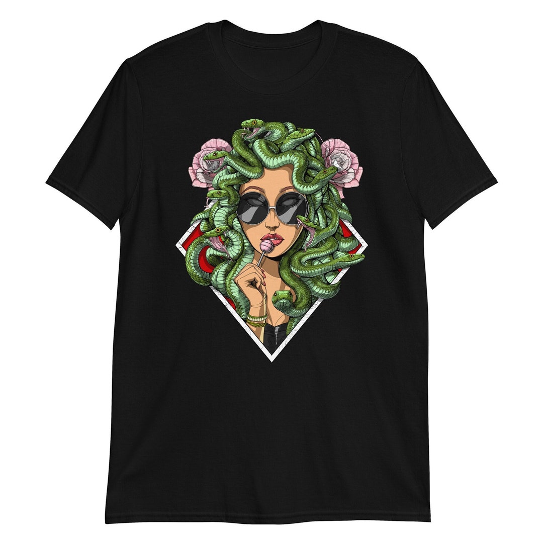 Medusa T-shirt, Greek Mythology Shirt, Greek Goddess Tee, Unisex Medusa ...