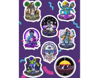 Edm Sticker Pack - Etsy