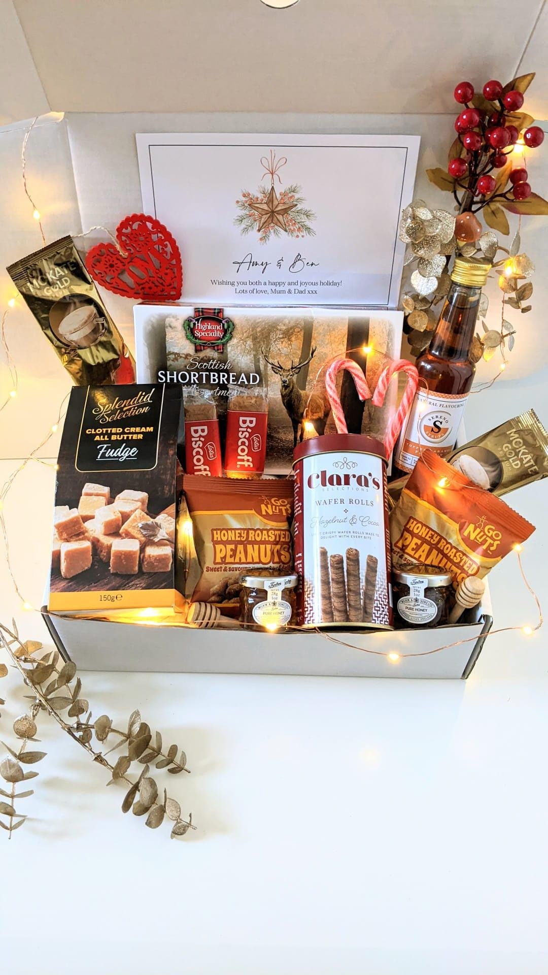 Luxury Couples Food Hamper/couples Secret Santa/december Birthday/his ...