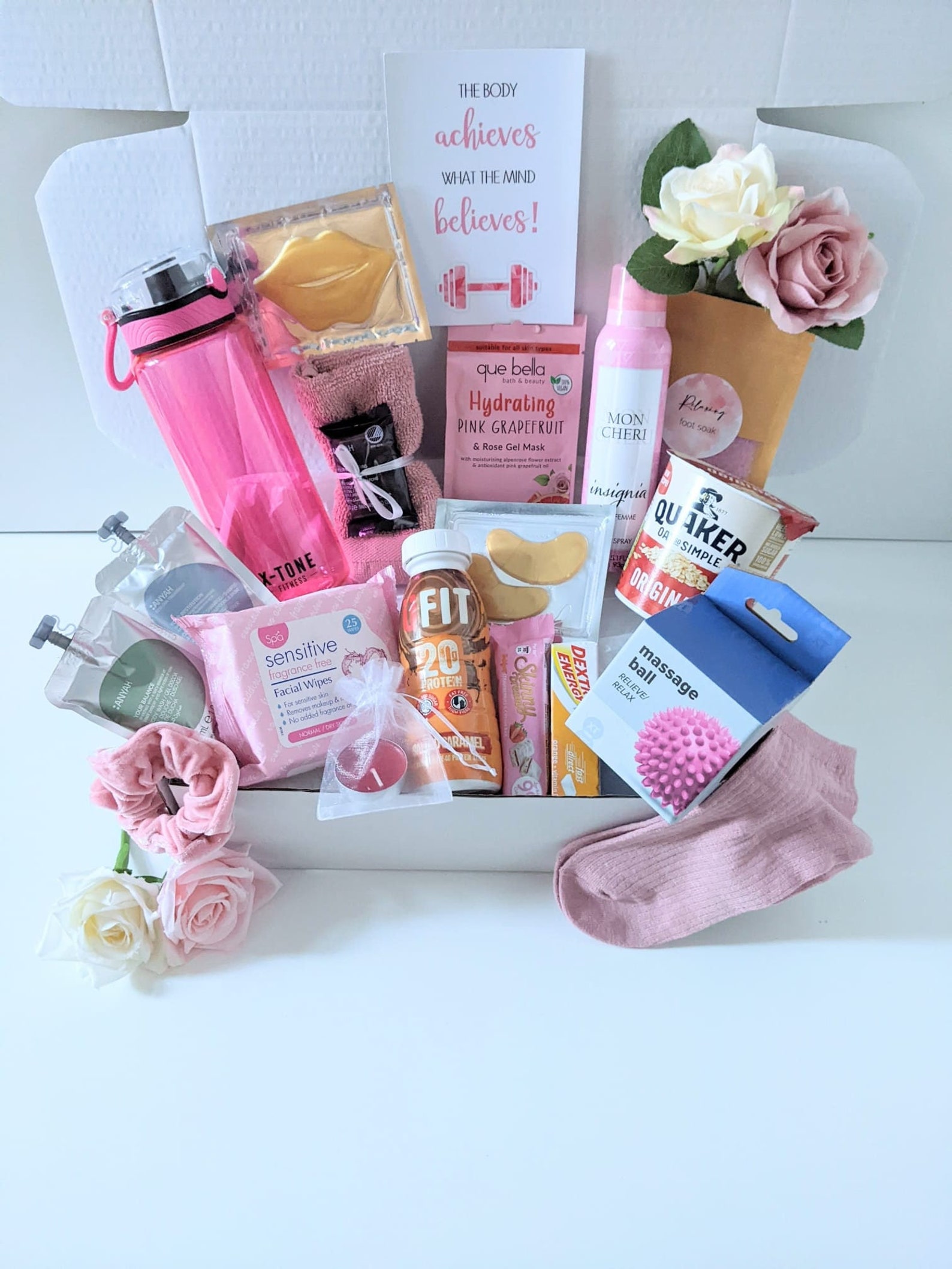 Ladies Mega Fitness Gift Hamper/pamper Hamper/gym Gift for Her ...