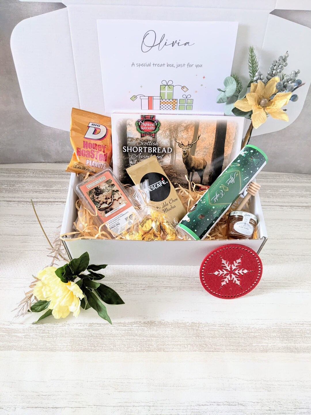 Luxury Christmas Food Hamper/christmas Eve Gift Box/food Lovers Gift ...