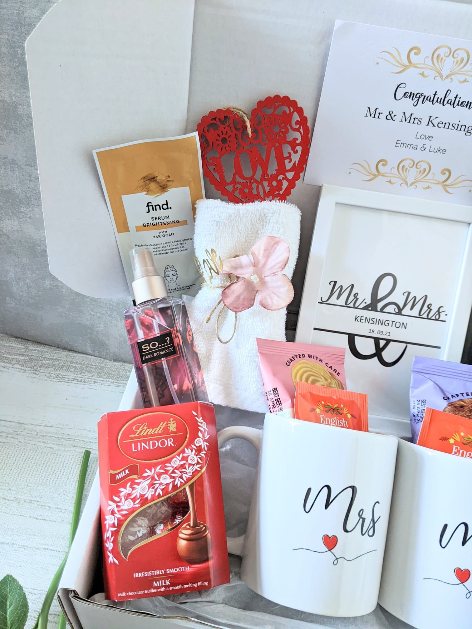 Luxury Bride and Groom Gift/couples Gift/wedding Hamper/pamper - Etsy UK