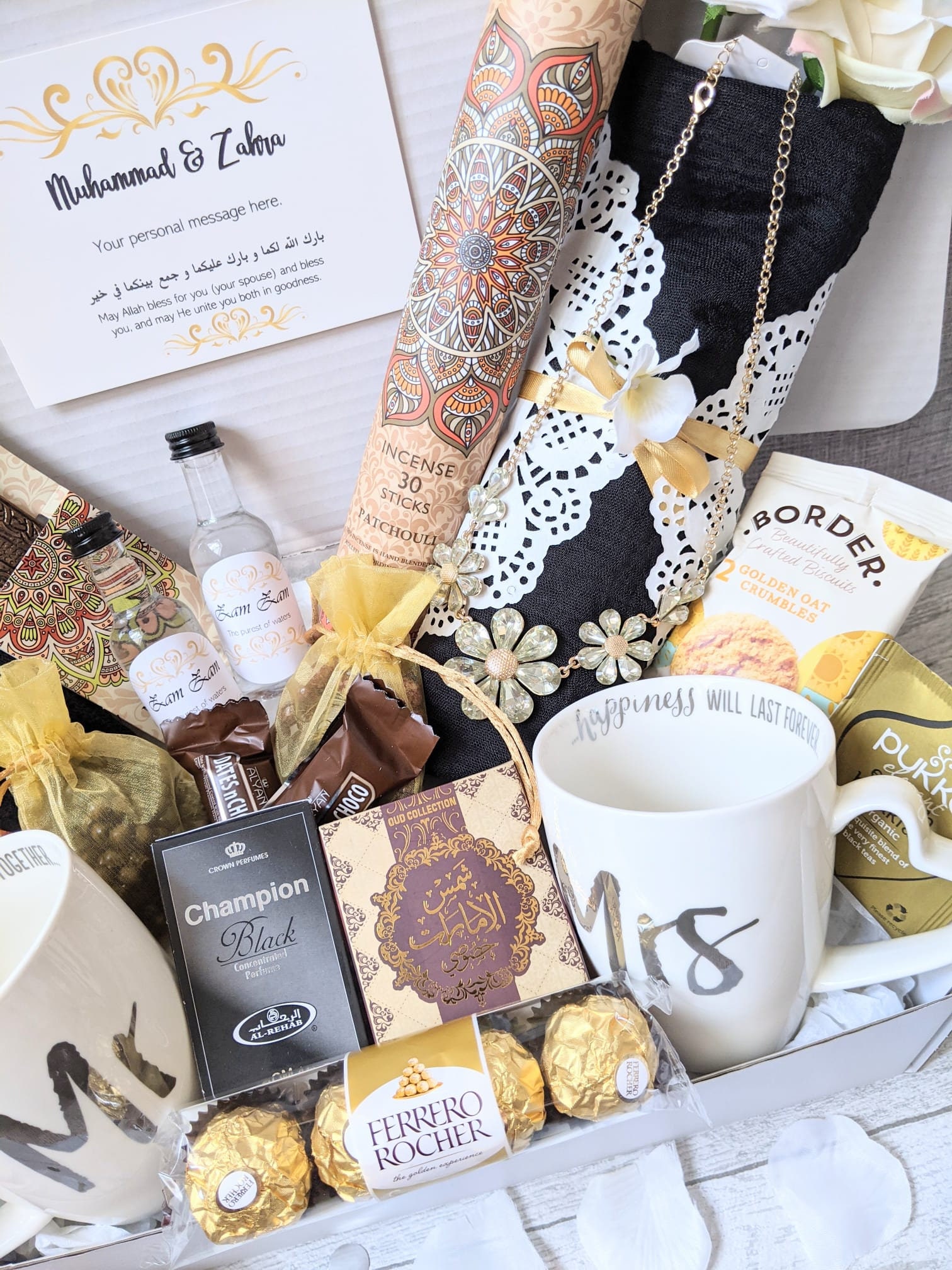 Nikah Gift/luxury Islamic Wedding Gift/his & Hers Gift/muslim Couples ...