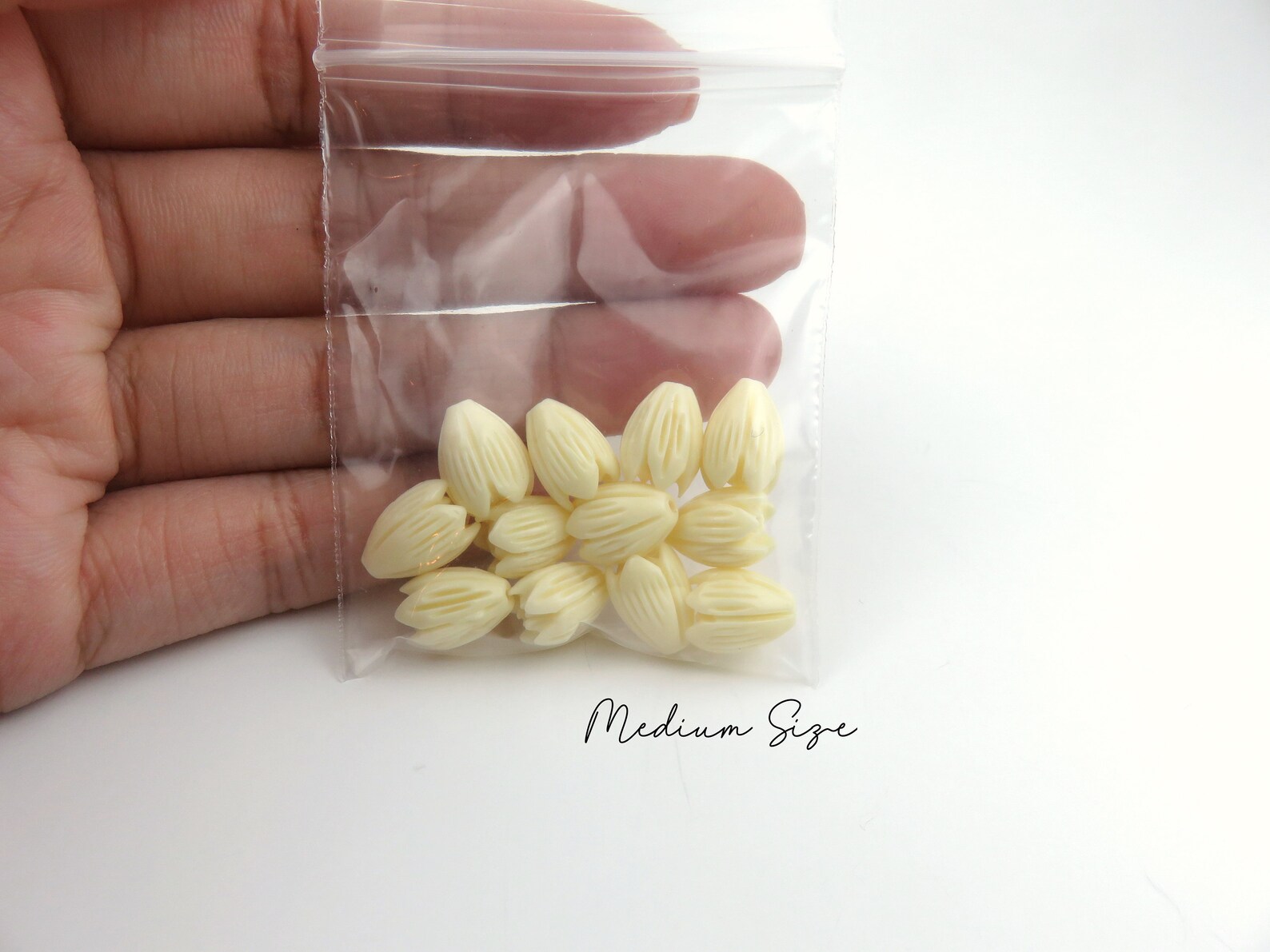 Light Pink Pikake Jasmine Flower Beads / DIY Loose Beads - Etsy