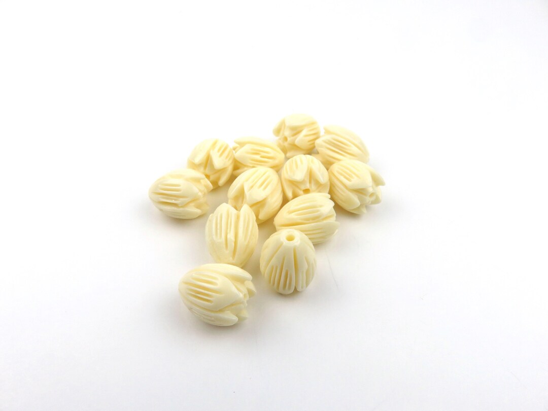 Pikake Beads Loose Beads / DIY Hawaiian Jasmine Flower Island Style ...