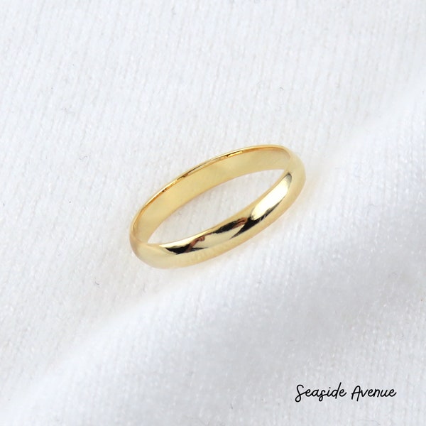 Simple Gold Band - Etsy