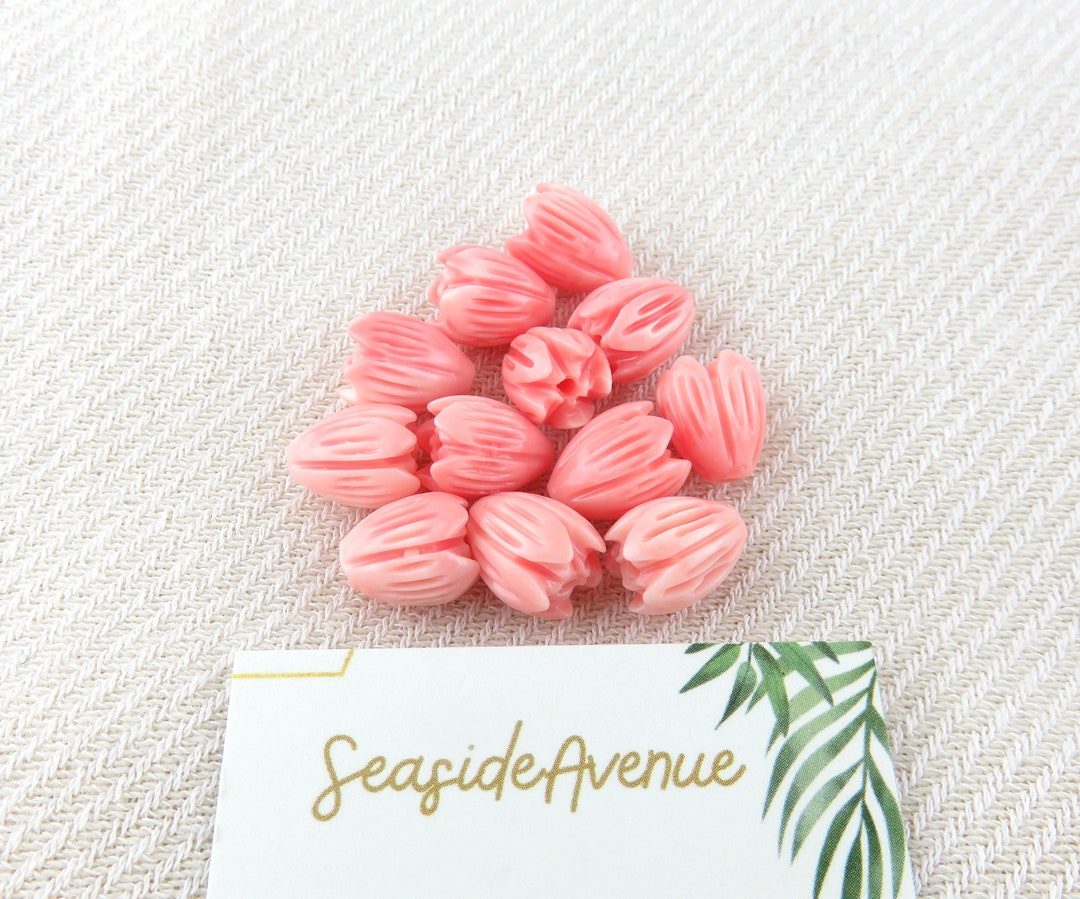 Light Pink Pikake Jasmine Flower Beads / DIY Loose Beads Hawaiian ...
