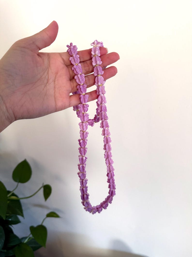 Car Lei, Crown Flower Car Lei, Handmade Clay Flower Lei, Life-like Clay ...