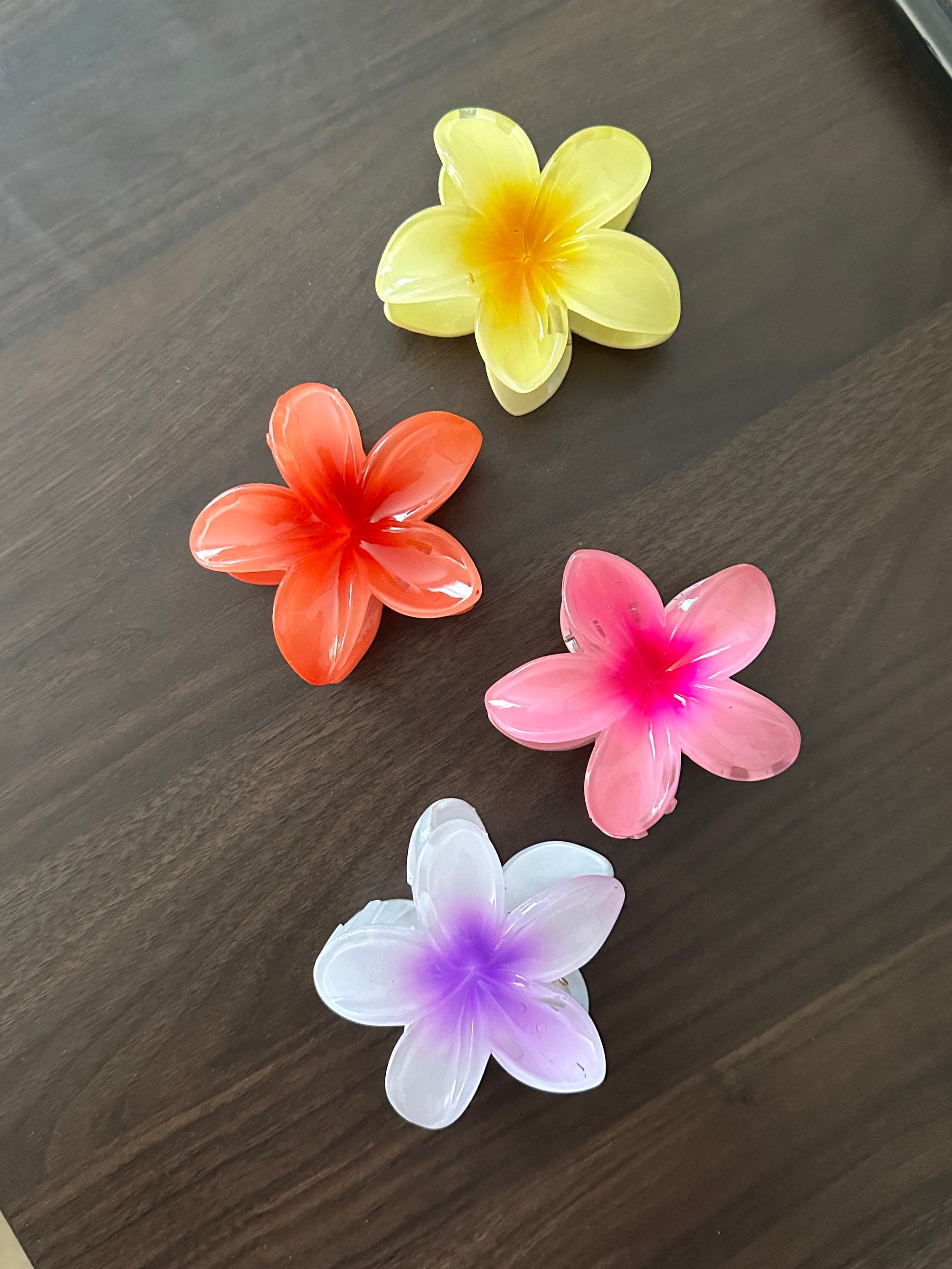 Plastic plant hair clip store
