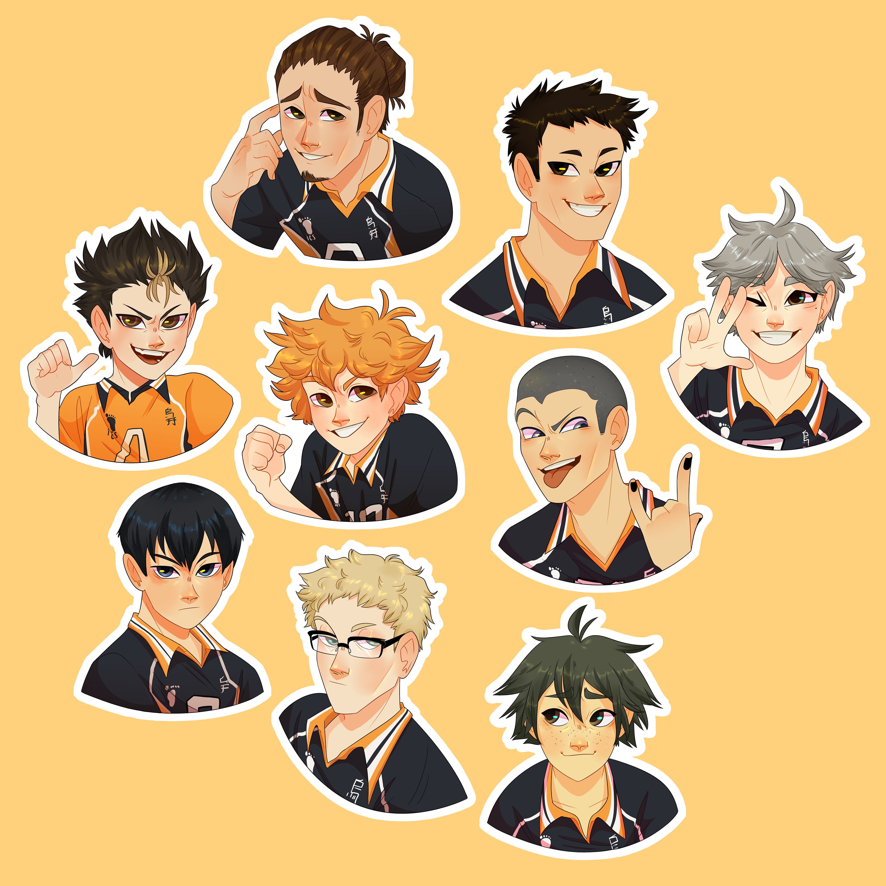Haikyu Stickers Anime Printables Cute Stickers Anime Stickers My Xxx