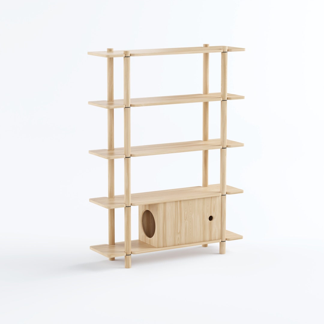 Shelving Unit, Pet Furniture, Dog Bed, Cat Bed, Wooden Shelves ...