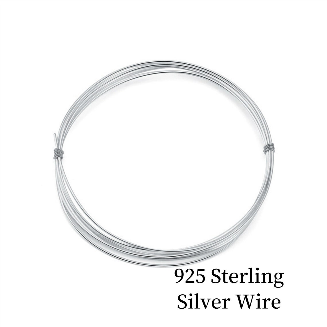 925 Sterling Silver Wires Round Wires Soft Half Hard Wire - Etsy