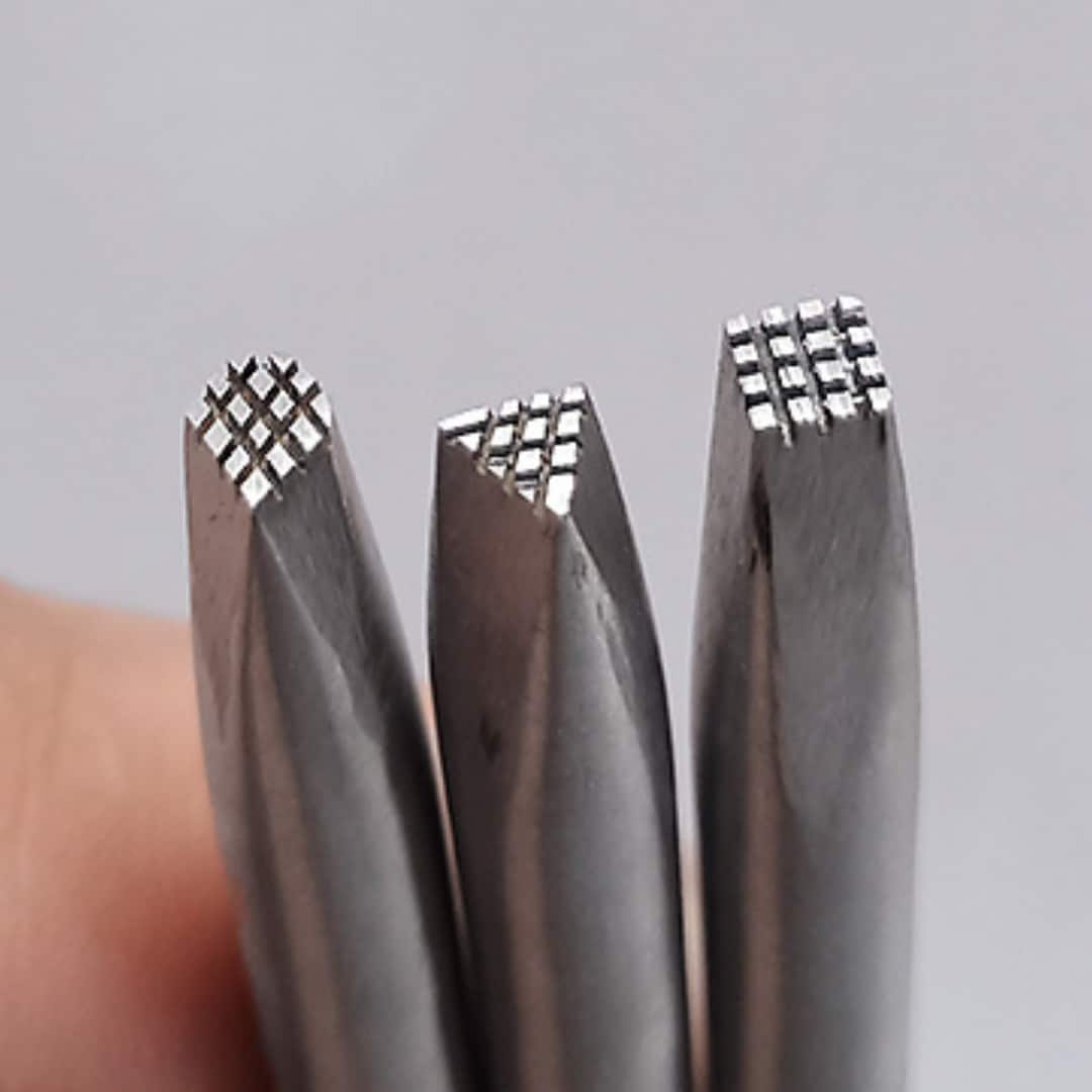 Steel Punches Texture Punch Stamp Square, Triangle, Blocks, Drop Shape ...