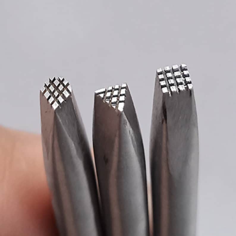 Steel Punches Texture Punch Stamp Square Triangle Blocks - Etsy