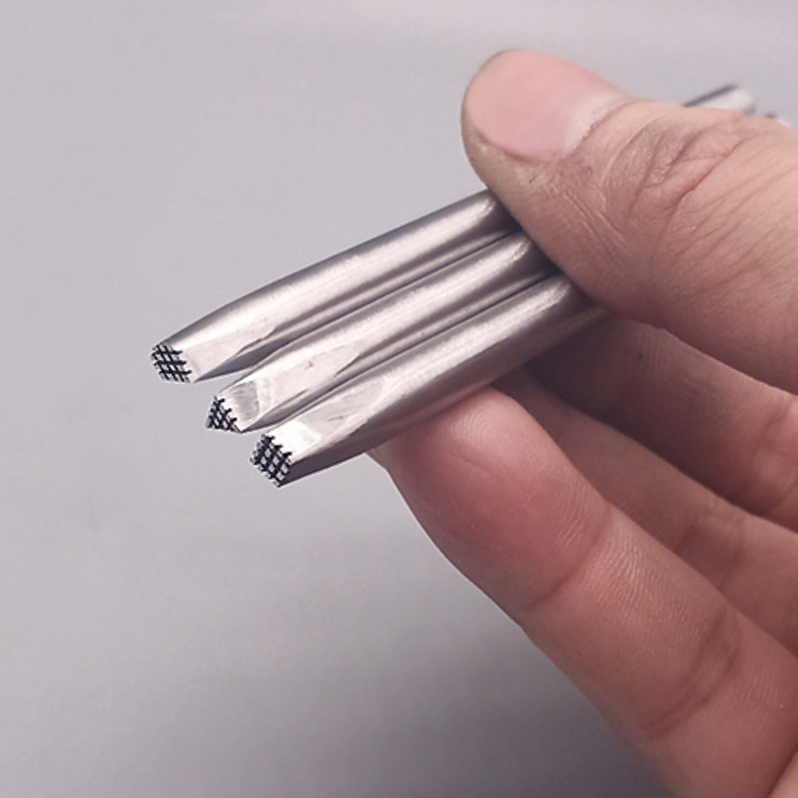 Steel Punches Texture Punch Stamp Square Triangle Blocks | Etsy