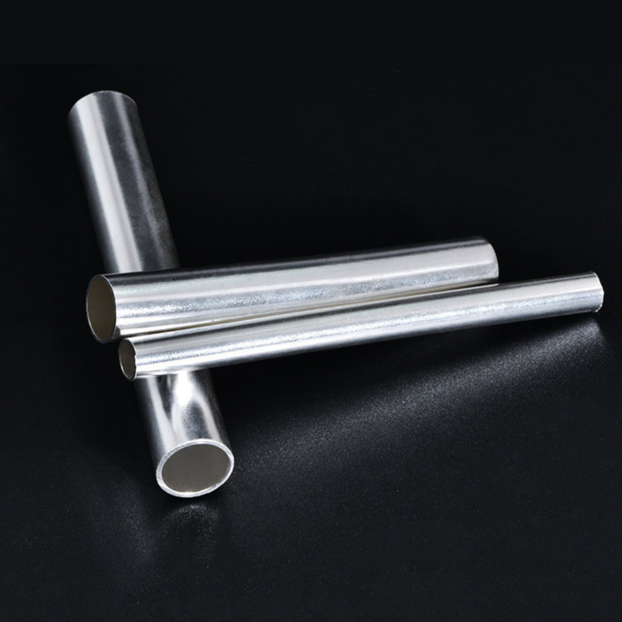 925/999 Round Sterling Silver Tube for DIY Jewelry Making Accessories,3 ...