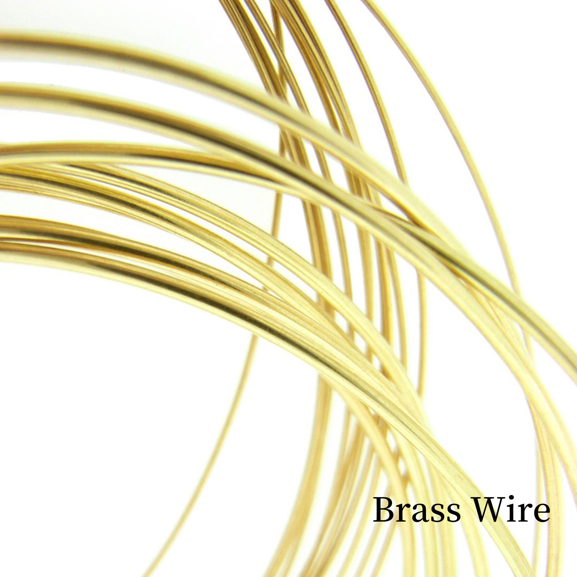 Raw Brass Wireround Wires Soft Half Hard Wire Beading Wire | Etsy
