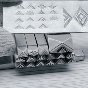 Triangle Steel Stamping Tool: Native American Jewelry Metal DIY - Etsy
