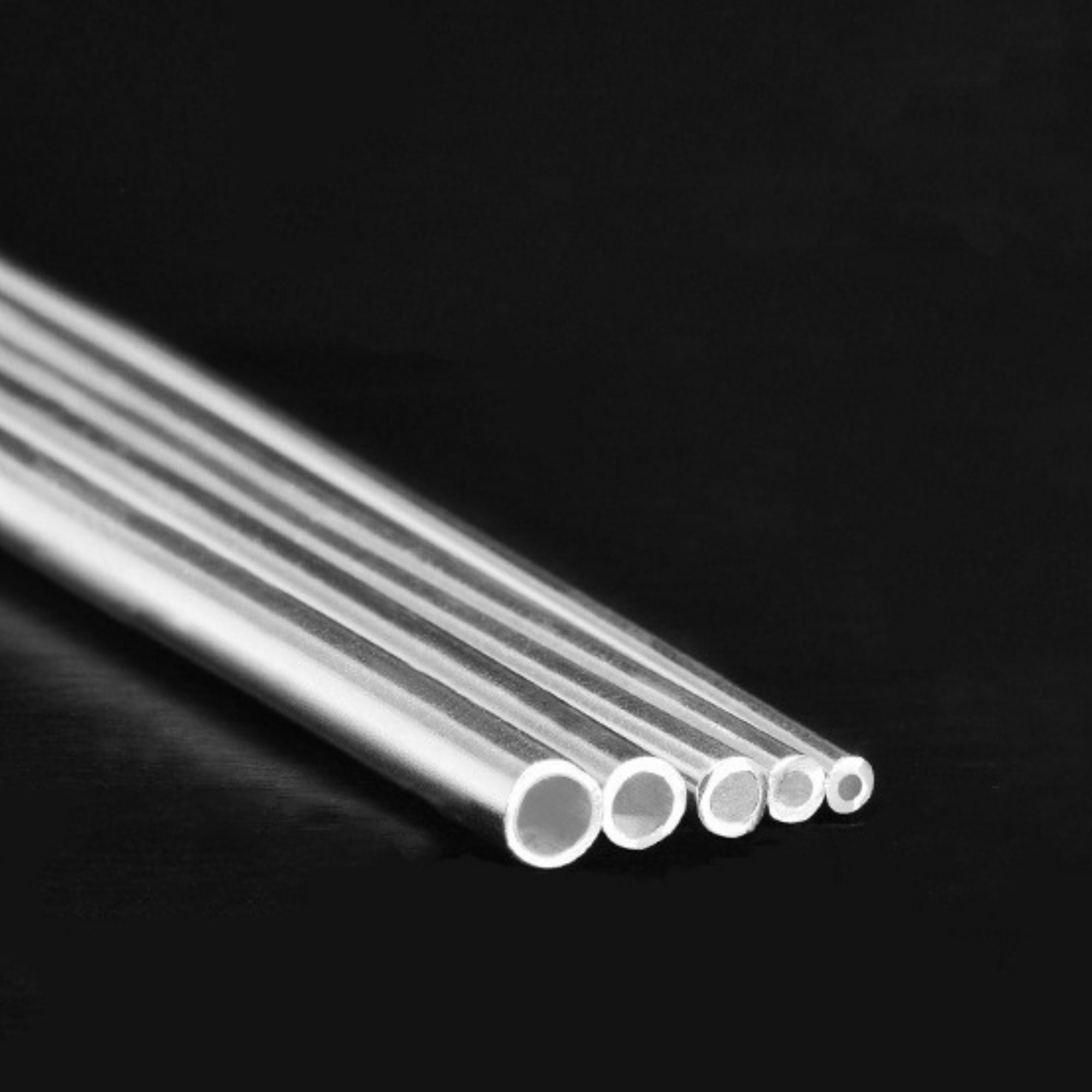 925/999 Round Sterling Silver Tube for DIY Jewelry Making - Etsy