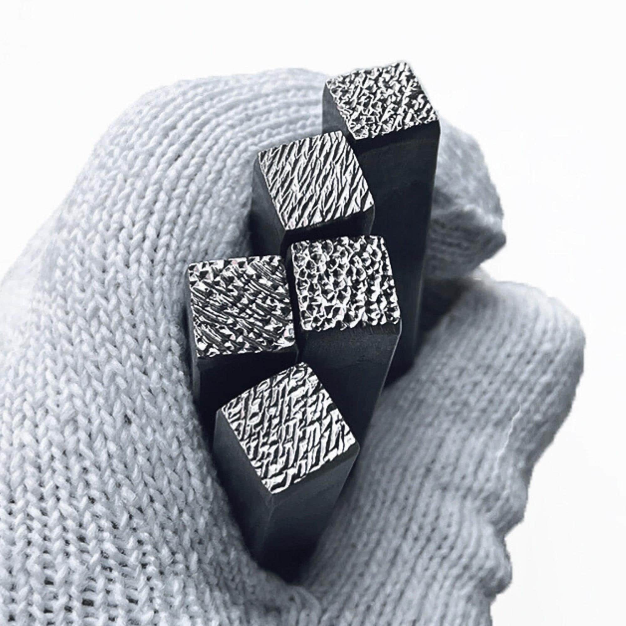 Texture Steel Punches Jewelry Metal, Leather Stamping Tools Bracelet ...