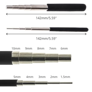 Stepped Wire Wrapping Looping Mandrels Tool Set 10 Diameter Bead ...