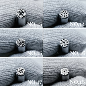 Flower Rose Steel Punches Jewelry Metal, Leather Stamping Tools ...