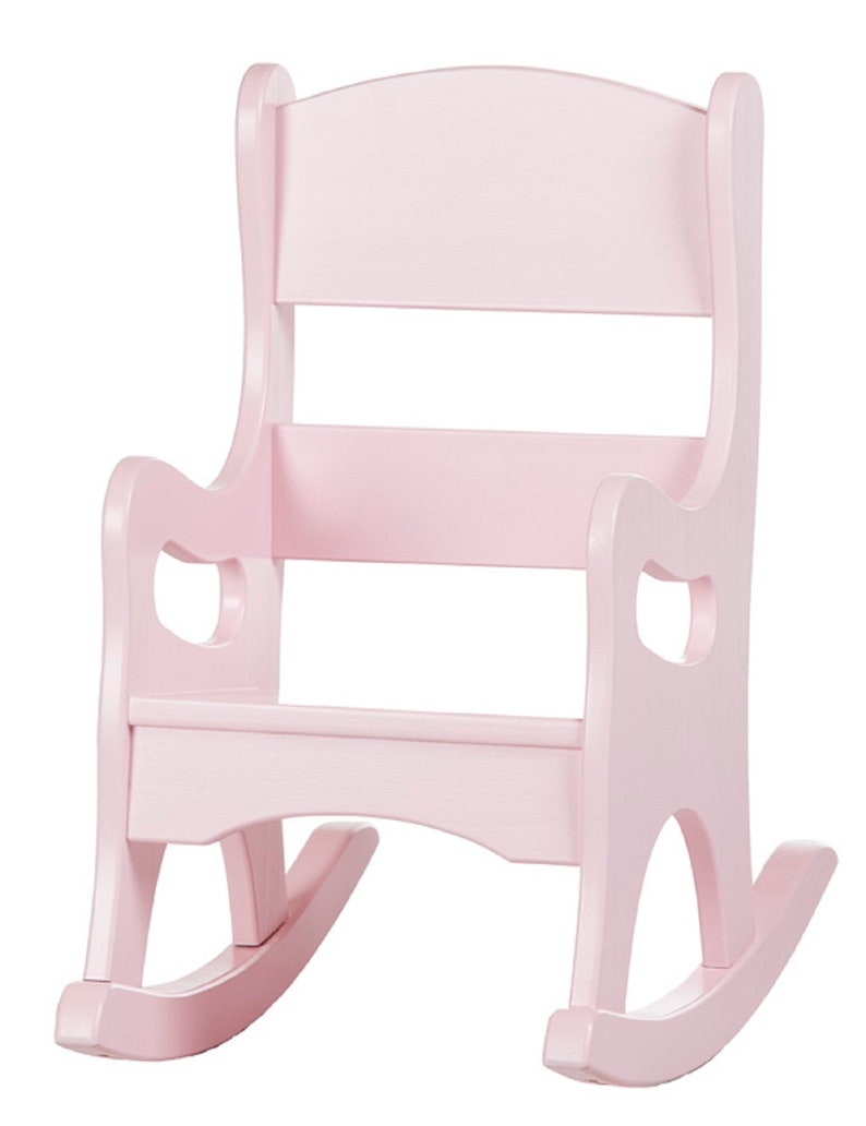 Preschool Rocking Chair Pink Toddler Rocker Made in the USA - Etsy