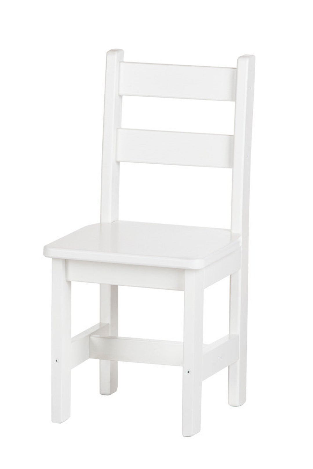 CHILDREN'S CHAIR, White Solid Maple Wood USA Handcrafted - Etsy