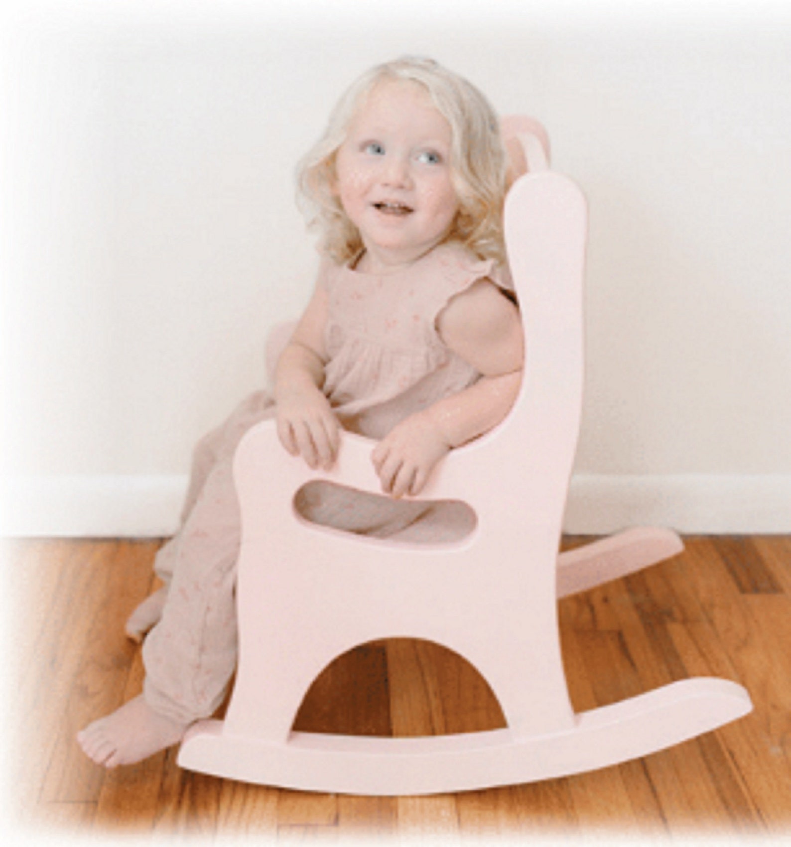 Preschool Rocking Chair, Gray Toddler Rocker Made in the USA Heirloom ...