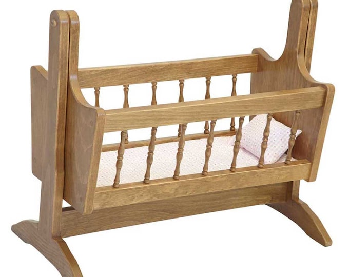Traditional Norwegian Wood Carvings, Handmade Doll Cradle, Traditional ...