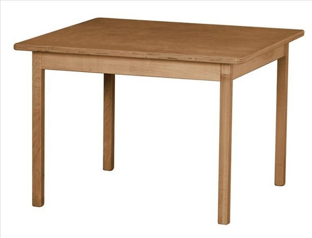 Amish made childrens table and chairs store