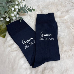 Personalised Wedding Socks, Bride & Groom Socks, Wedding Day Socks - Etsy UK