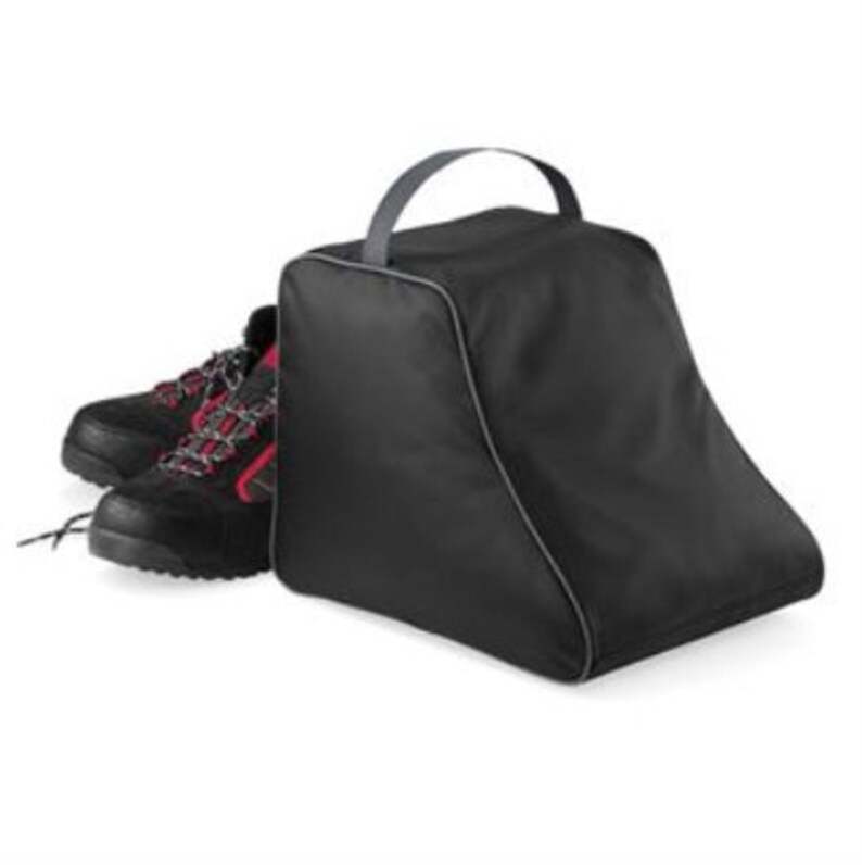 Personalised Hiking Boot Bag, Embroidered Name, Personalised Walking ...