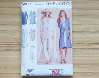 Long Duster Pattern - Etsy UK