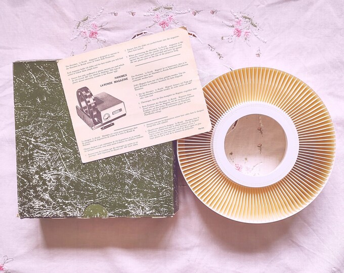 Vintage 1960s Hanimex La Ronde Magazine Slide Holder for Slide ...