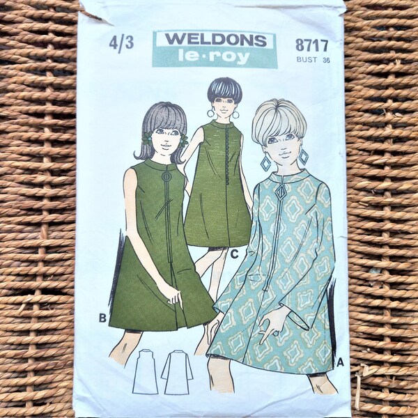 60s Mod Pattern - Etsy