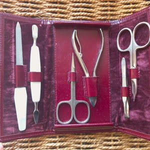 Vintage 1960s Timur German Manicure Set Vanity Nail Care - Etsy